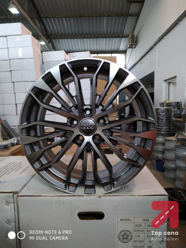 NOVE ALU FELNE 18“ AUDI#N# | Topcena-Autodelovi